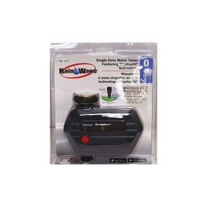 RainWave 1 Zone Water Timer Bluetooth Technology Plastic (Sprinkler Not ...