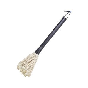 217 Grilling Company Just Grill It Basting Mop Black Wood Handle w ...