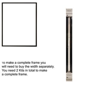 Timeless Frame Metal Sectional Kit 21" Black 2 Pieces Need 2 Kits For ...