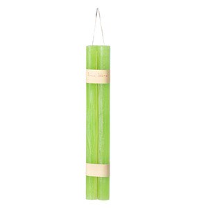 Vance Kitira Timber Taper Hanging Wax Pair Lollipop Green Wax 75"Dx12"H
