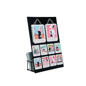 SET/64 Transpac Metal Magnets Decor With Display, 6"x6.5"H, 3.5"x4"H